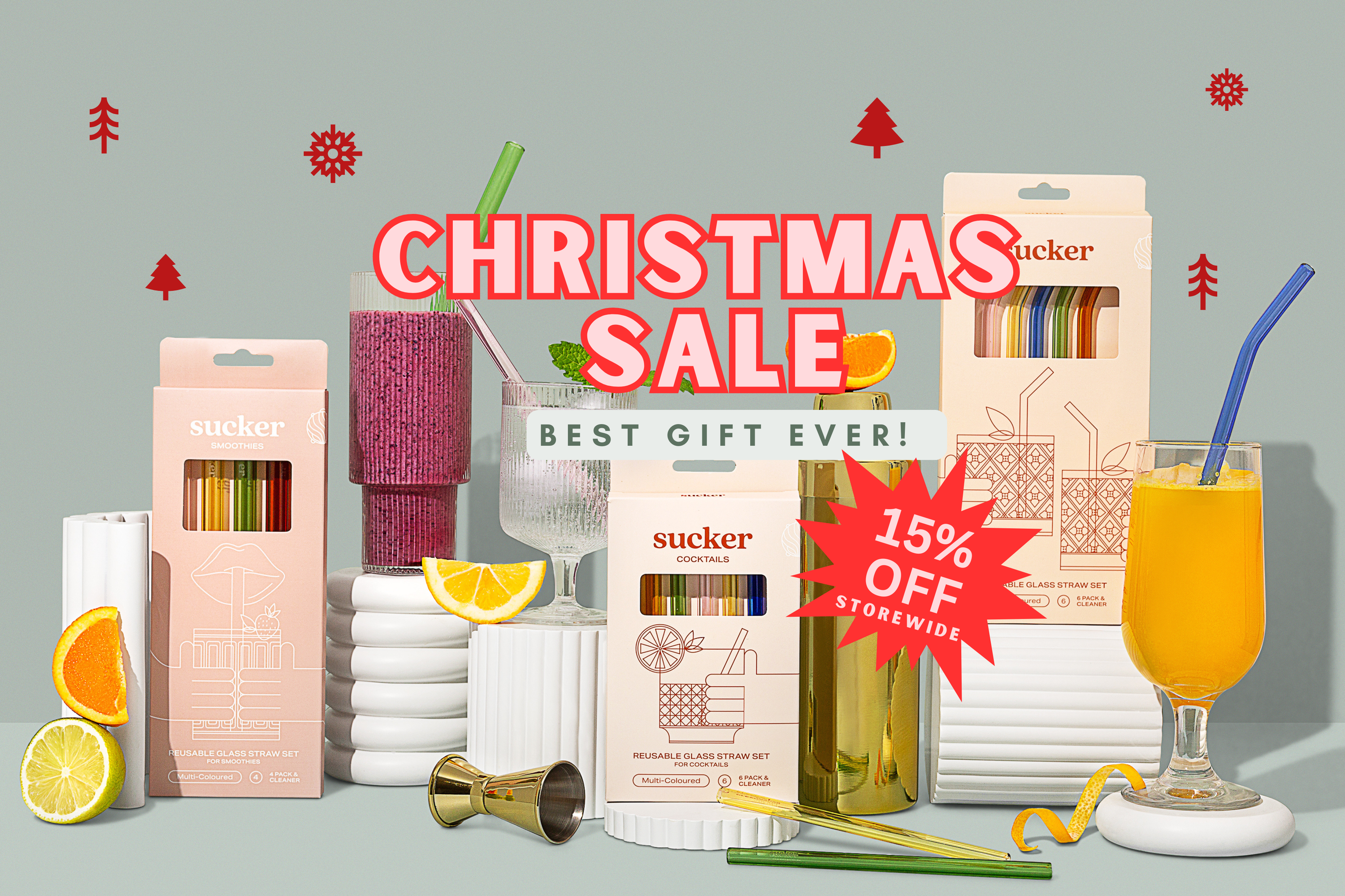 Reusable Glass Straws | Sucker – Sucker