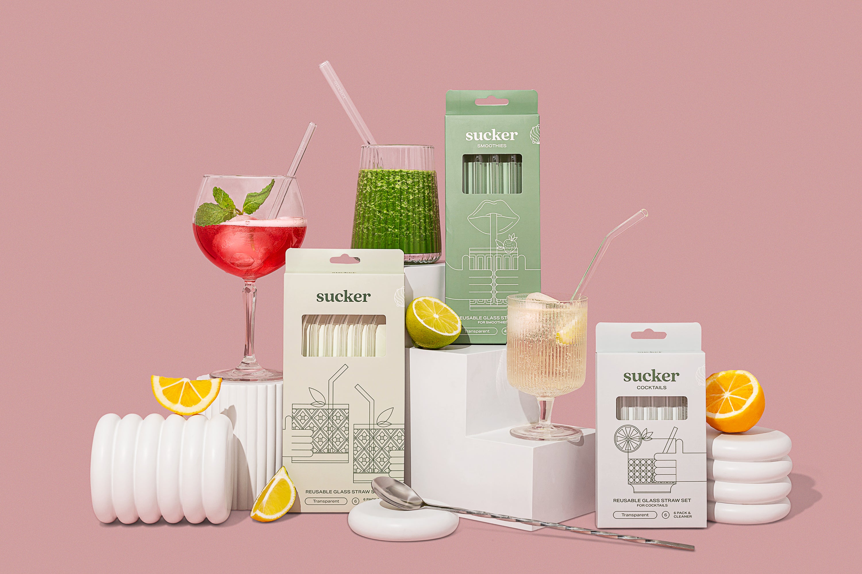 Reusable Glass Straws | Sucker – Sucker